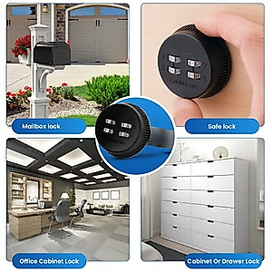 Combi-Cam FJM Security 7803S-Black, 1 Pack, Black