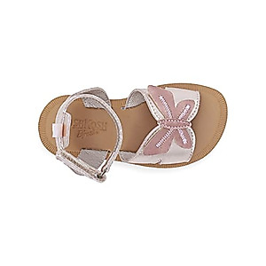 OshKosh B'Gosh girls Os22k05b Sandal, Rose Gold, 12 Little Kid US
