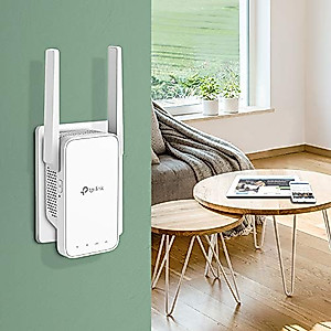 TP-Link AC750 WiFi Extender(RE215), Covers Up to 1500 Sq.ft and 20 Devices, Dual Band Wireless Repeater for Home, Internet Signal Booster with Ethernet Port