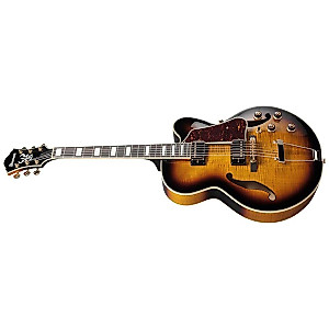 Ibanez AF95FM Artcore Expressionist Antique Yellow Sunburst Hollow Body