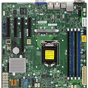 Supermicro Motherboard MBD-X11SSM-F-B Xeon E3-1200 v5 LGA1151 Socket H4 C236 PCI Express SATA MicroATX Bulk