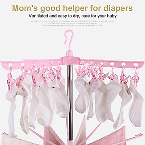 Nikou Clothes Drying Rack, Large 3-Tier Foldable Drying Rack Clothing(67H x 27W x 27L Inches), Movable Drying Rack. Multifunctional Stainless Steel Laundry Drying Rack, White