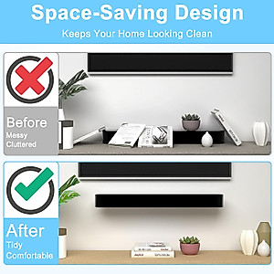 Soundbar Mount for Sonos Beam Wall Mount for Sonos Beam Gen 2 & Gen 1 Smart TV Sound Bar with Hardware kit, Black