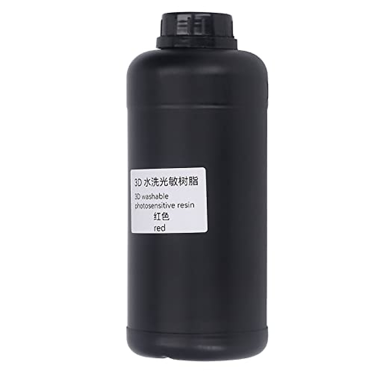 3D Resin, Washable 3D Printer Resin 1000ml Universal for LCD DLP(Red)