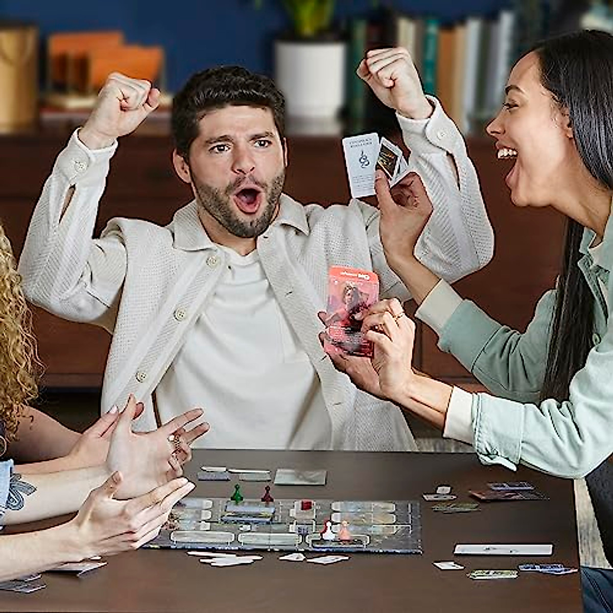 Clue Conspiracy Board Game for Adults and Teens, Great Halloween Party Game, Secret Role Strategy Games, Ages 14+, 4-10 Players, 45 Minutes, Mystery & Party Games