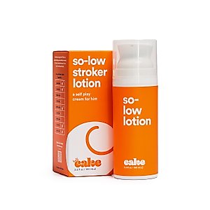 Cake So-Low Lotion - Below The Belt Cream for Men, Transforming & Moisturizing Lotion - Contains Coconut Oil, Avocado Oil, Aloe Vera - 3.3 Fl Oz