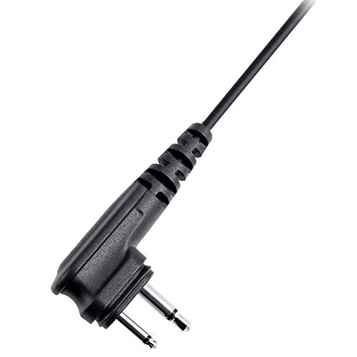 Single Wire Earhook Earpiece for Motorola Radios CLS 1410 CLS 1110 DTR410 DTR550 DTR600 DTR700 RDU4100 RDU4160D RDU2080D RMM2050 RMU2040 RMU2080D RMU2080 RMV2080 DLR1020 DLR1060 VL50, G Shape Headset