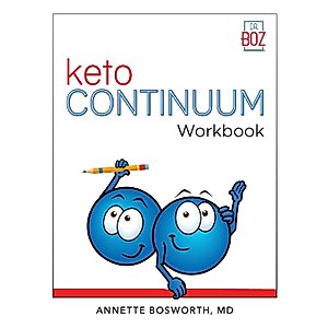 ketoCONTINUUM Workbook: The Steps to be Consistently Keto for Life
