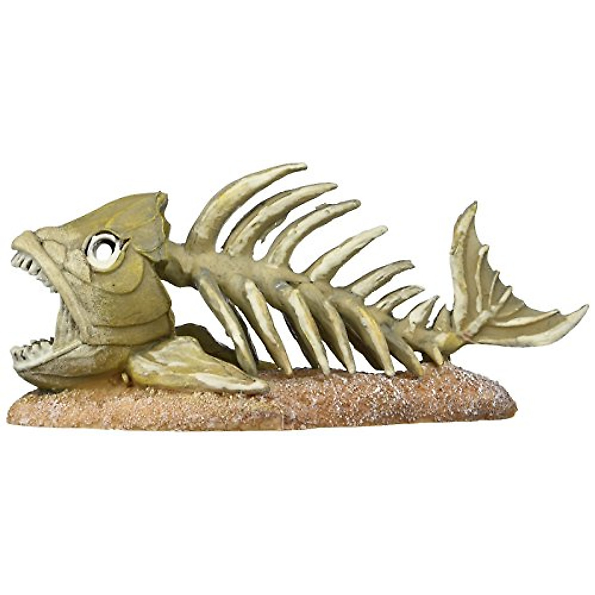 Penn-Plax Zombie Fish Aquarium Ornament, 7.2 by 3.5 by 3-Inch