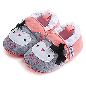 Girls and Boys Casual Shoes Soft Comfortable Infant Toddler Home Shoes Baby Learning Shoes Shoes Toddler 6 (WR2, 0-6 Months)