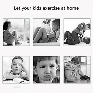 PURBLE Fun and Fitness for Kids, Rowing Machine Mini Small Kids Fitness Equipment Indoor Cardio Training Childrens Toys for 3-8 Boys Girls Birthday Gifts,Double Track