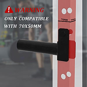 Major Fitness Power Cage Olympic Weight Plates Holder Power Rack Attachment Weights Storage Rack Fit 2" x 2.76" Suit for PLM03