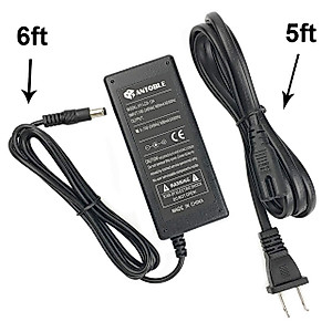 11ft Cord AC/DC Adapter for OPI LED Lamp GC900 GL900 Model PS 1065-300T2B200 O.P.I PA1065-294T2B200 Opt 29V 29.5V Charger Power Supply