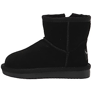Koolaburra by UGG unisex child Koola Mini Fashion Boot, Black, 2 Little Kid US