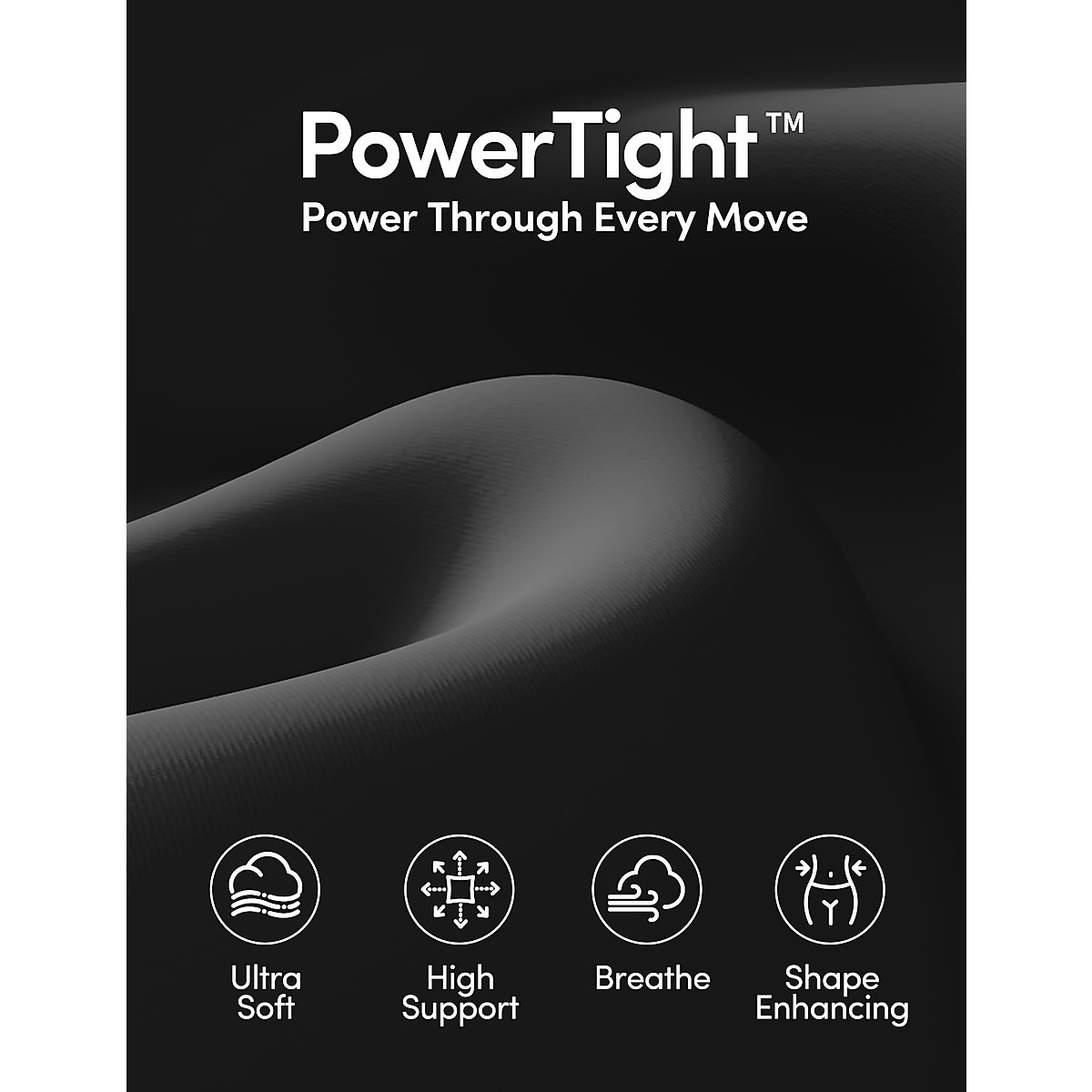 IUGA Compression Leggings for Women Tummy Control No Front Seam Leggings with Pockets High Waisted Workout Yoga Pants Black