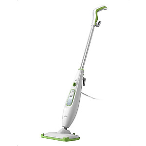 TOPPIN Steam Mop - 23ft Power Cord and 380ml Water Tank, 3 Steam Levels, Steam Mop with 2 Steam Mop Pads, Lightweight Steam Cleaner for Hardwood Floor, Marble, Laminate, Tile