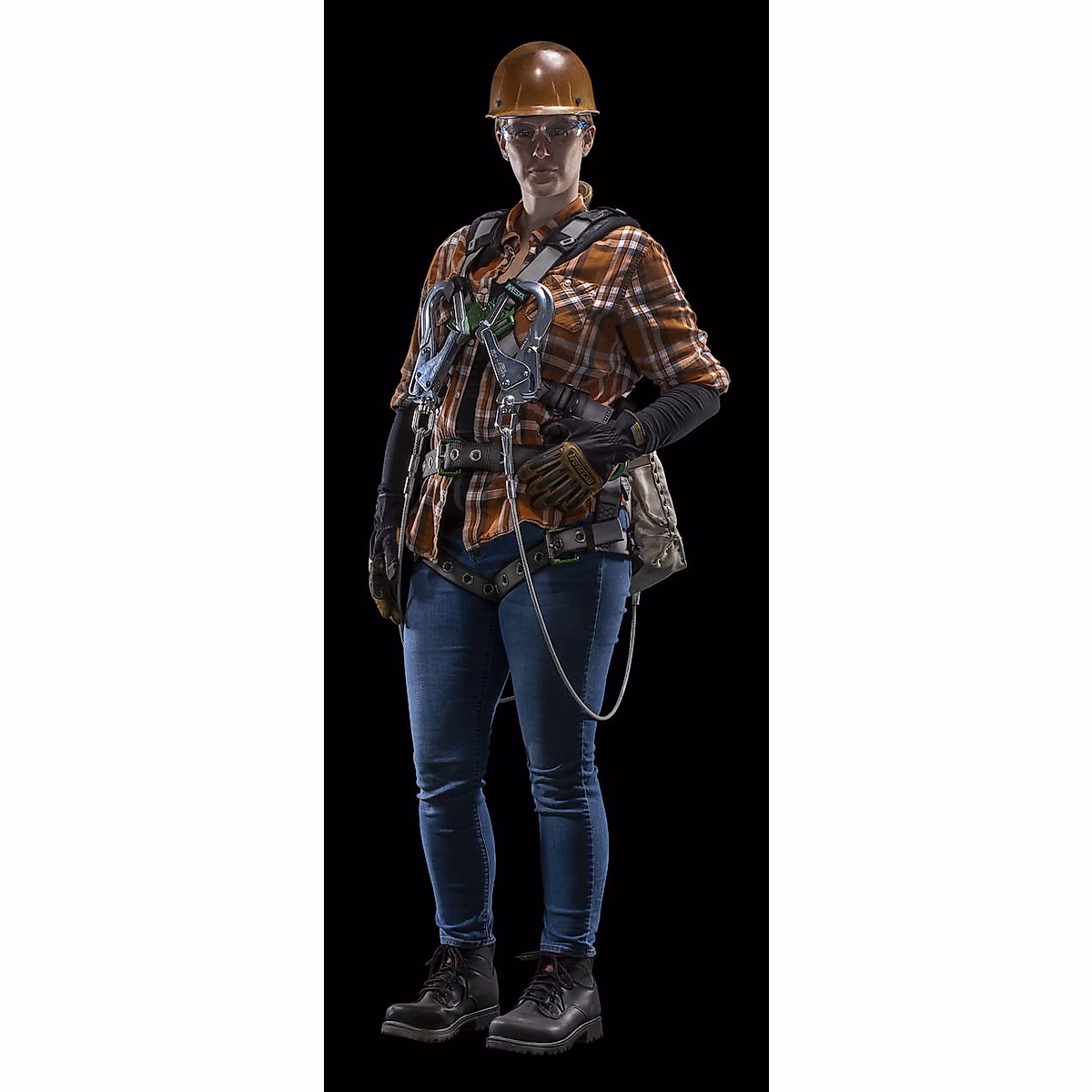 MSA 468096 Staz-On Replacement 4 Point Suspension -Size: Large, Skullgard Helmet Accessory, Cap/Hat-Style Hard Hat Suspension, Adjustable Component, Replaceable & Durable Gear