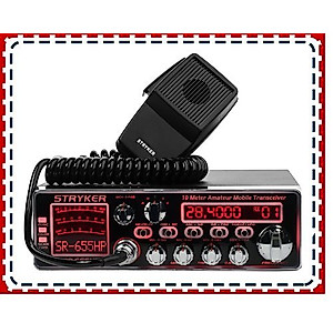 Stryker SR-655 10 Meter Amateur Radio, black