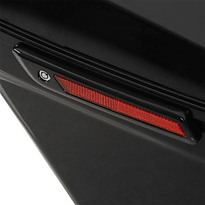 TCT-MOTORPARTS 5" Saddlebags Stretched Extended Saddle Bags Fit for 2014-2023 Harley Touring Models FLT, FLHT, FLHTCU, FLHRC, Road King, Road Glide, Street Glide, Electra Glide, Ultra-Classic