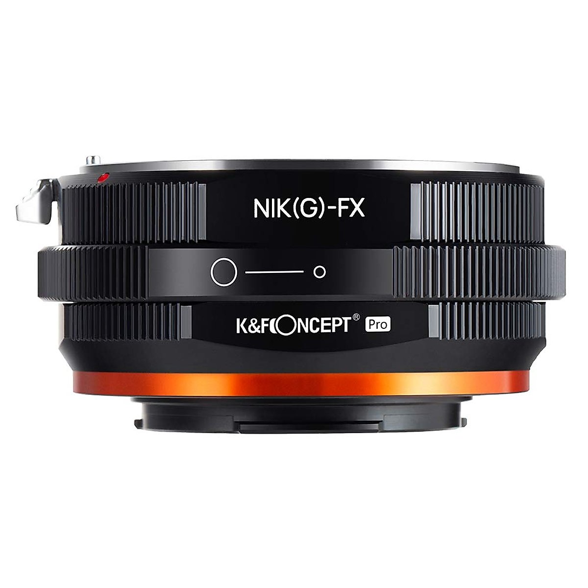 K&F Concept Lens Mount Adapter Compatible for Nikon G/F/AI/AIS/D/AF-S Mount Lens to Fujifilm Fuji X-Series X FX Mount Cameras with Matting Varnish Design for Fuji XT2 XT20 XE3 XT1 X-T2