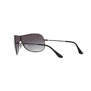 Ray-Ban Men's RB3211 Pilot Sunglasses, Black, 38mm