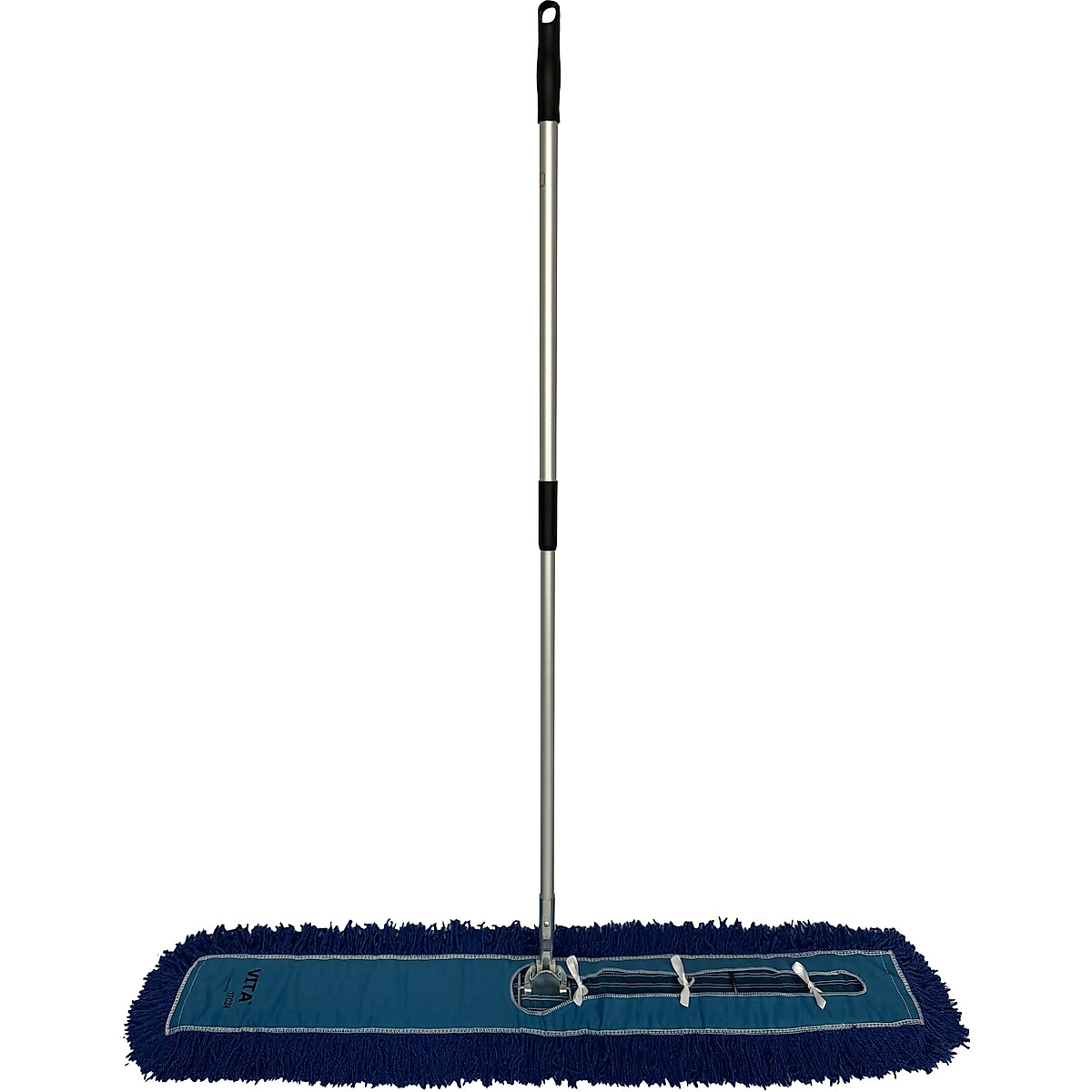 Heavy-Duty Industrial Closed-Loop Dust Mops - 6 Pack (Blue) - 48 Inch