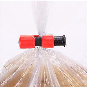 Bag Clips, 10 Pack, Squeeze and Lock Bread Bag Clips for Food Storage, Plastic Bag Closure Clips