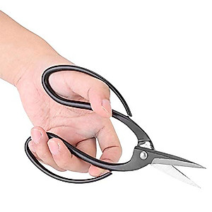 Ply Steel Garden Hand Tools, Landscape Modeling Garden Bonsai Tools, 195mm Bonsai Pruner, Professional Cutting Tools High Hardness Steel for Pruning Branches