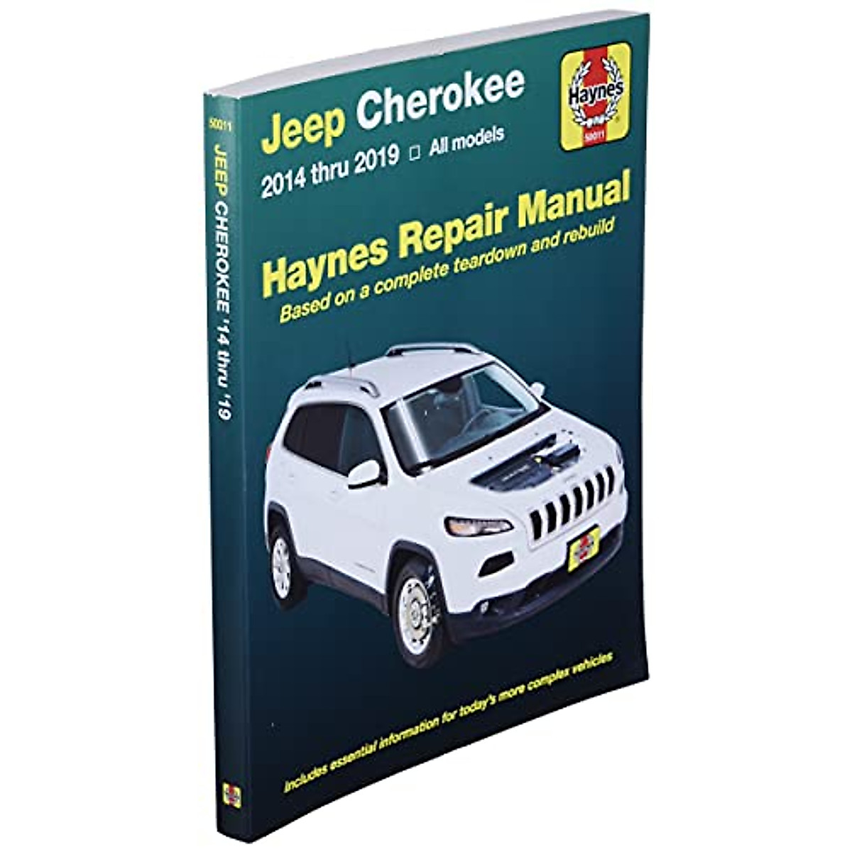 Haynes 50011 Repair Manual Compatible With Jeep Cherokee (2014-2019)