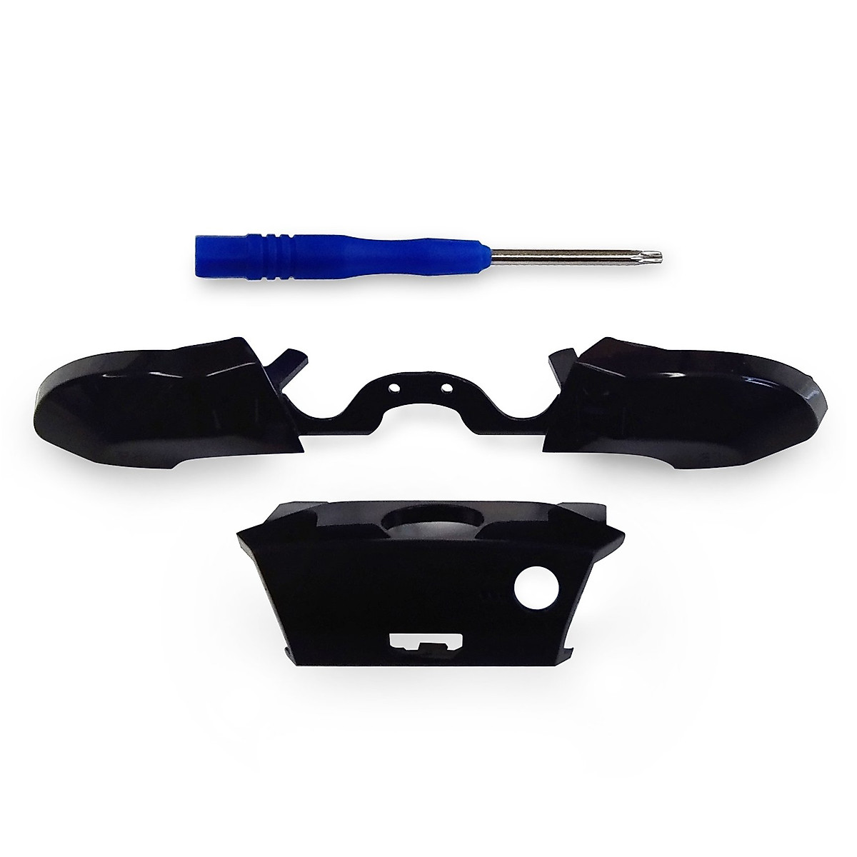 Bumper LB RB & Middle Piece Kit for Xbox One Controller with 3.5mm Jack, Xbox Elite Controller