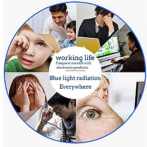 Anti Blue Light Screen Protector for TV 40~75 Inch - Anti-Glare Film for LCD, LED, 4K OLED & QLED HDTV,55inL1221xW689mm