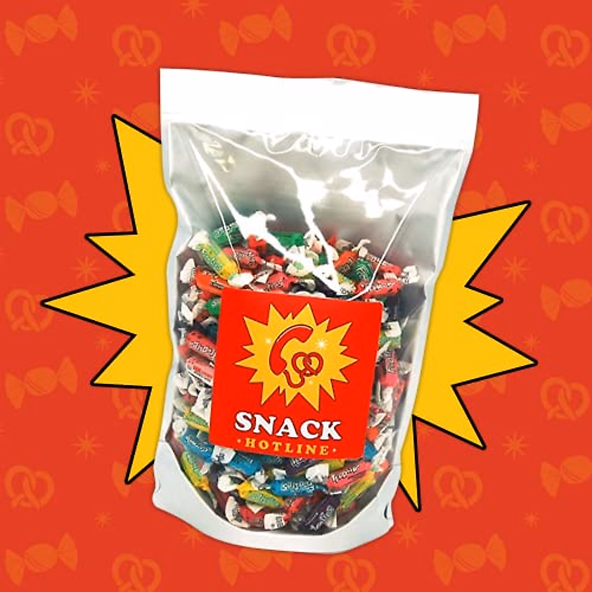 Tootsie Frooties Candy Bulk Taffy Assorted Bag (1.5 LBS) 10 Flavors Fruit Punch Grape Strawberry Green Apple Blue Raspberry Watermelon Strawberry Lemonade Lemon Lime Mango Sour Cherry | Snack Hotline