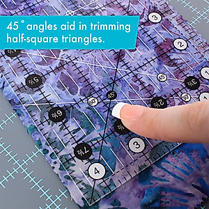 Creative Grids Quilt Ruler 4-1/2in x 8-1/2in - CGR48