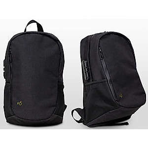 KEEP6 Backpack and Bag Set - Smell Proof with Lock for Men, Women, Kids, includes Minimalist Small Travel Odor Proof Bag, fits iPad and Macbook Air Laptop up to 13.3"