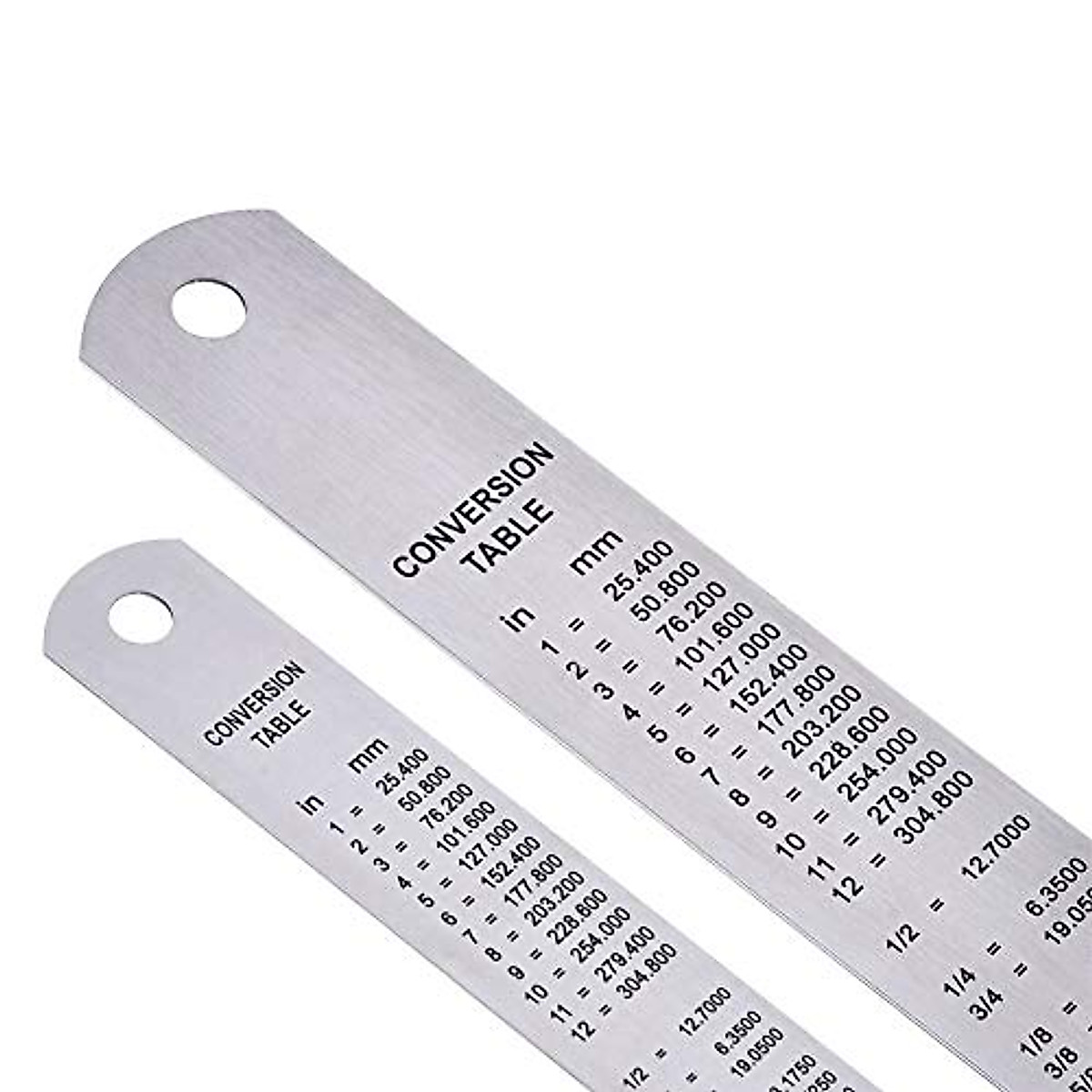 WeTest Stainless Steel Ruler,Pack of 3(6 Inch,8 Inch,12 Inch) (LJ-LJ-102302)