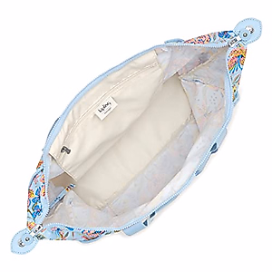 Kipling Women's Art Medium Tote Bag, Lightweight Large Weekender, Travel Handbag, Wild Flowers