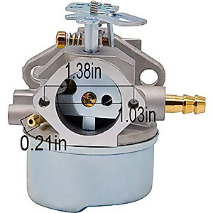 640052 Carburetor for Tecumseh 640054 640349 640058 640058A HMSK80 Carburetor, HMSK90 8hp 9hp 10hp LH318SA LH358SA Snow Blower Generator Chipper Shredder Oregon 50-659 STENS 520-926 640052 Carburetor