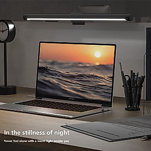 Xiaomi Mi Computer Monitor Light Bar - Wireless Control, Easy Installation, Extra Computer Lighting w/o Taking Desktop Space, No More Glare