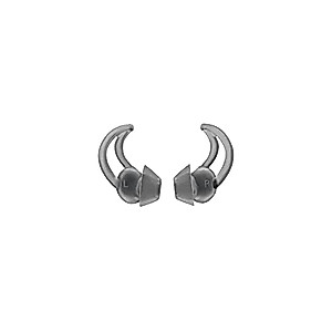 Bose StayHear+ Tips for SoundSport Wireless Headphones, 2 Pairs, Large, Smoke