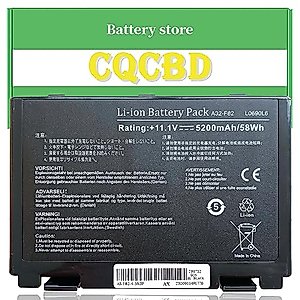 CQCBD A32-F82 A32-F52 L0690L6 L0A2016 70-NLF1B2000Y Replacement Laptop Battery for Asus F52 F82 K40 K50C K60 K61 X70A X5E P81I X8C F83CR F82Q K40in P81 K70io F83VF K51 F52A K6c11 K70ic P50 K70ij F83S
