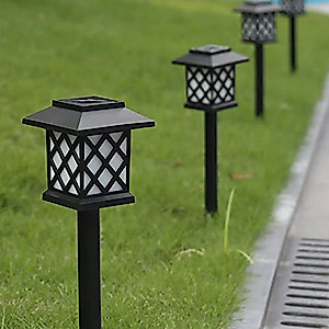 New Solar Lawn Lamp Outdoor Home Garden Garden Garden Plug-in Decorative Landscape Lamp Beautiful And Practical
