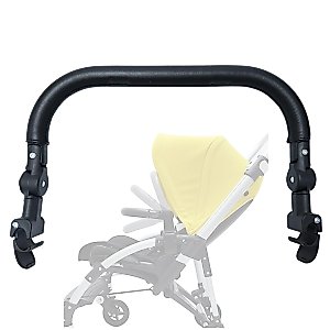 Stroller Handlebar Console Adjustable Armrest Bumper Bar Compatible with Bugaboo Bee 3 Bee 5 Bee 6 Baby Strollers (Artificial Leather)