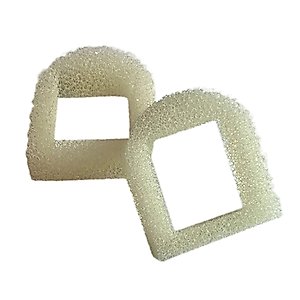 Think Crucial Replacement Pre Filter Water Filters – Compatible with Drinkwell Foam Pre Filter Part # 5 – Fits Pet Fountain Models 360, Lotus, Avalon, Pagoda, Sedona – Bulk (2 Pack)