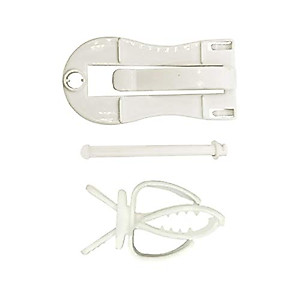 POPETPOP 2pcs Pet Treat Clips Plastic Cuttlebone Treat Holder Clamp Cuttlebone Holder