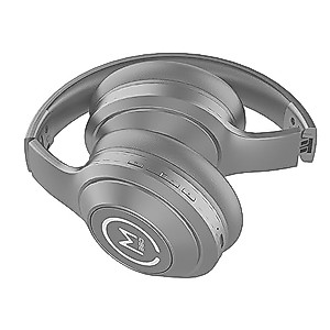 Morpheus 360 Comfort Plus Wireless Over-Ear Headphones - Bluetooth Headset with Microphone - 10H Playtime - HP6500G (Grey)