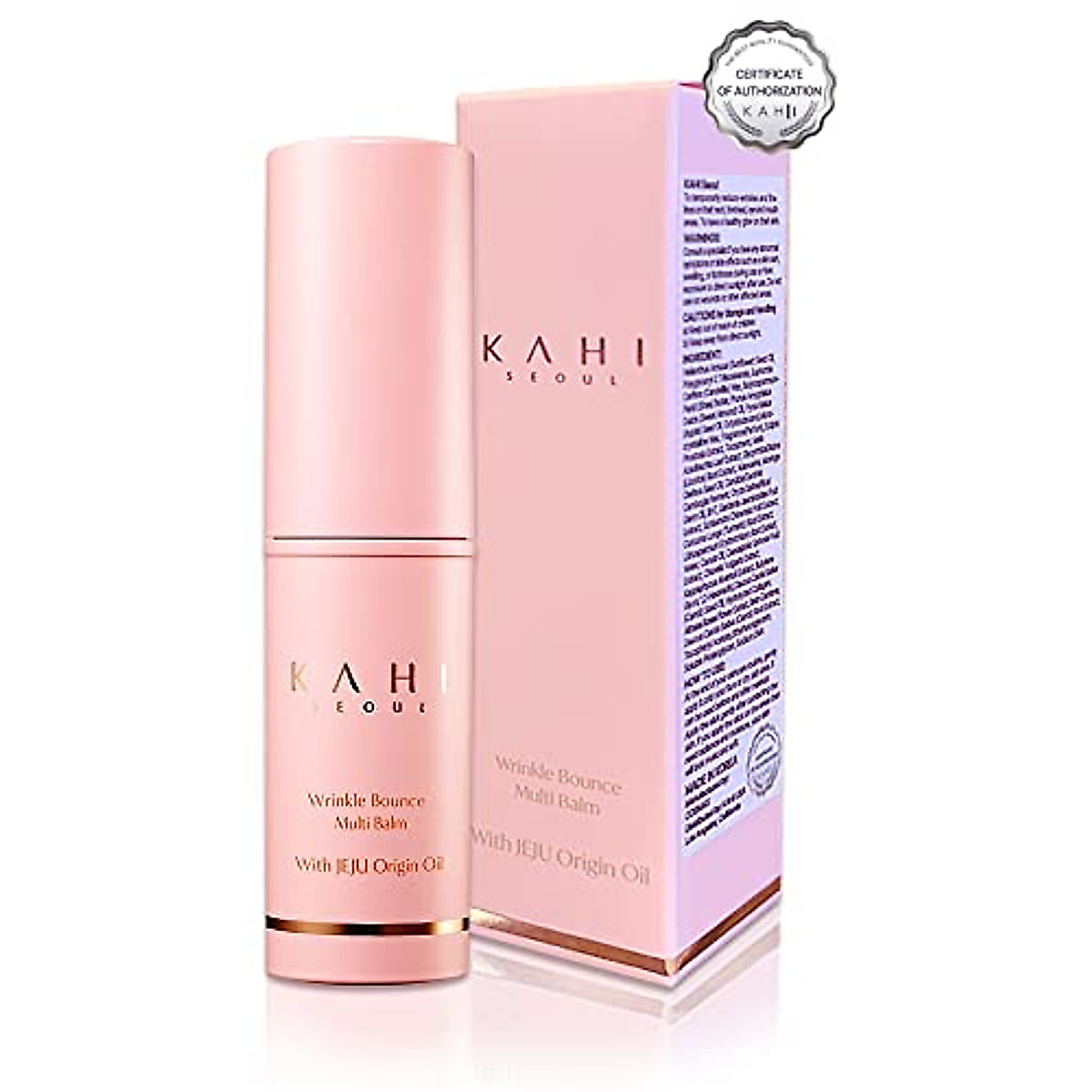KAHI SEOUL Moisturizing Wrinkle Bounce Multi Balm With Jeju Origin Oil, Made In Korea, 9g