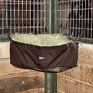 Cashel Corner Feeder Holds Hay for Horses, Fits the Corner of Horse Stalls and Trailers, Large