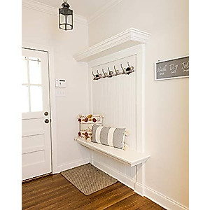 Creative Co-Op Creative Co-Op Cotton Embroidered Pillow with Tassels and Applique, Multicolor