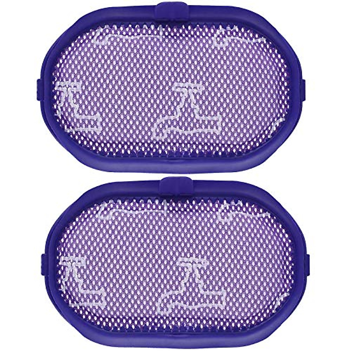 AMSAMOTION 2 Pack Pre-Filter Digital Slim Vacuum Cleaner Dust HEPA Filters Replacement for Dyson DC30 DC31 DC34 DC35 DC44 DC45 DC56 DC44 Replaces Pre-Filter Part # 917066-02