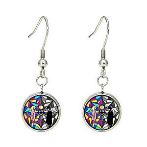Horror Halloween Earrings Stud, Cartoon Earrings, Gift for Women, Men (1)